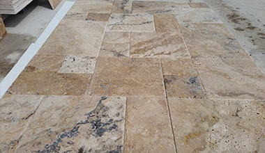 Travertine French Pattern Set